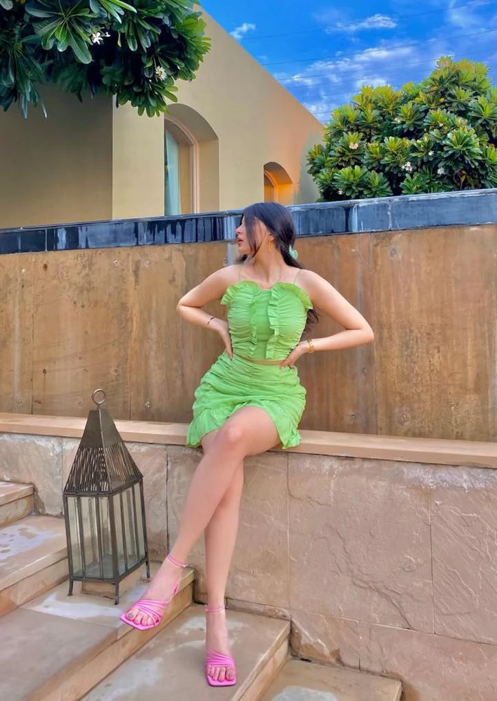 GREEN AVA SET – Rim Zim Fashion